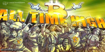 Bitcoin persegue novas máximas enquanto o valor de mercado cripto ultrapassa US$ 4,21 trilhões