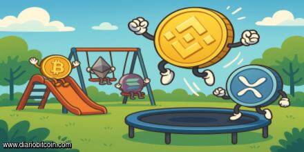 BNB supera a XRP entre las mayores criptos tras romper nuevo máximo de USD $1.300