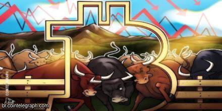 Criptomoedas recuam com exaustão dos touros do Bitcoin antes da ata do Fed