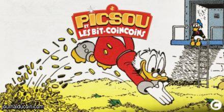 « Picsou et les Bit-coincoins » : Le nouvel opus de Picsou Magazine plonge le canard le plus riche du monde dans la crypto