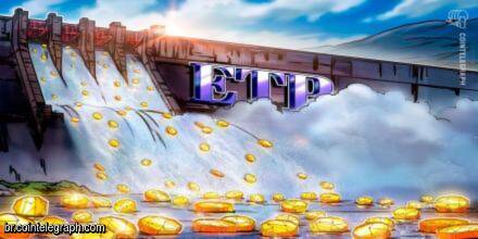 ETPs de criptomoedas superam o total de 2024 com US$ 48,7 bilhões em entradas neste ano, diz CoinShares