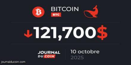 Le BTC pourrait bientôt perdre les 120 000 $ – Bitcoin le 10 octobre