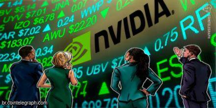 Bolha de IA? Alta correlação do Bitcoin com a Nvidia desperta alerta de queda de 80%