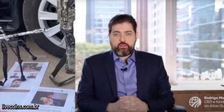 Vídeo: Investidores lesados pela Atlas Quantum disparam com fuzil próximo de fotos de criador do golpe