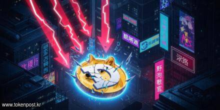 도지코인($DOGE), 데스 크로스 후 24% 급락…암호화폐 시장 26조 청산 충격