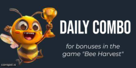 Комбо Дня в Игре Bee Harvest на 13 Октября