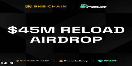 BNB Chain, Four Meme, Binance Wallet și partenerii ecosistemului lansează un reload airdrop de $45 de milioane