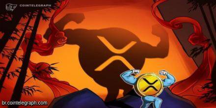 XRP se recupera 66% após queda de preço e recupera US$ 75 bilhões em valor de mercado