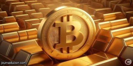 Bitcoin suit l’or à la hausse : la corrélation BTC/gold atteint de nouveaux sommets
