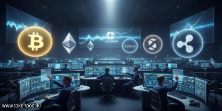 CME, 비트코인·이더리움 선물 미결제약정 1위…규제시장 시대 본격화