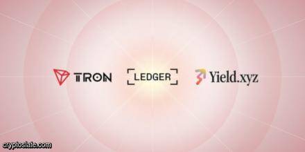 TRX Staking Now Available on Ledger Live through Yield.xyz