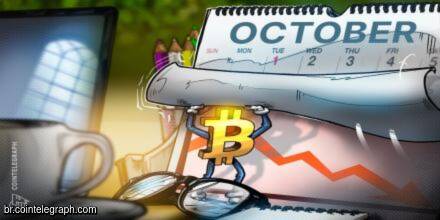 Pior Uptober da história? Preço do Bitcoin corre risco de ter o primeiro outubro 'vermelho' em anos
