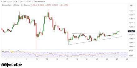 BNB price retests $1,160 as bulls eye $1,300 rebound amid CZ pardon boost; check forecast