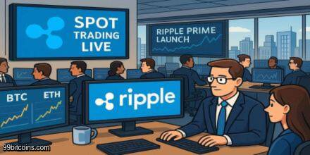Ripple Prime Launches Spot Crypto Trading for Institutions