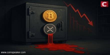 Bitcoin, XRP Treasuries Bleed as Market Downturn Hits Corporate Holdings