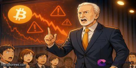 “Vendez maintenant” : l’avertissement brutal de Peter Schiff sur Bitcoin