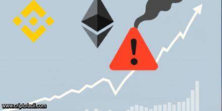 Binance quebra recorde em volume de Ethereum, mas dado traz alerta