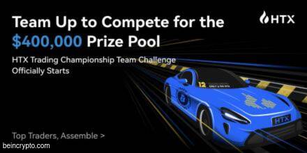 Top Traders, Assemble! HTX Trading Championship Team Challenge Officially Starts, Team Up to Compete for the $400,000 Prize Pool