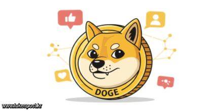 3주 연속 하락한 도지코인($DOGE), 유쾌한 트윗으로 커뮤니티 결속 강화
