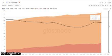 XRP Fiyatı Hala Yeşil, Ancak Bir Grup Tehlike İşaretine Dönüşüyor