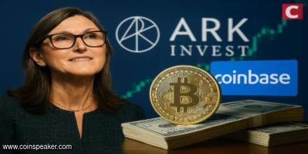 Ark Invest Buys $16.5 Million of Coinbase (COIN) Stock as Cathie Wood Signals Potential Crypto Rally