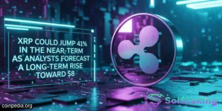 XRP Could Jump 41% in the Near Term as Analysts Forecast a Long-Term Rise Toward $8
