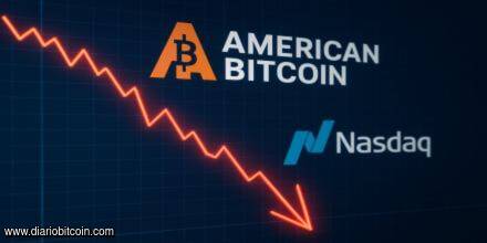 Acciones de American Bitcoin, cofundada por Eric Trump, se desploman más de 40% en horas