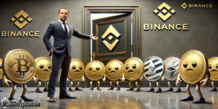 Binance déliste de nouveaux altcoins : 3 tokens qui risquent gros