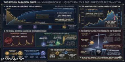 El “oscuro secreto” de Bitcoin: analista enciende debate sobre el halving y el ciclo de 4 años