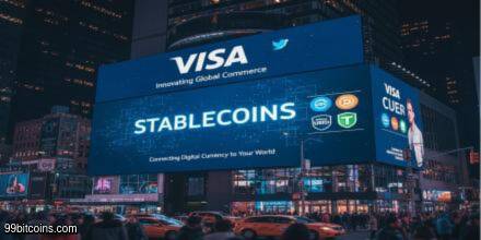 Visa Adds USDC on Solana for Settlements as Stablecoin Race Heats Up