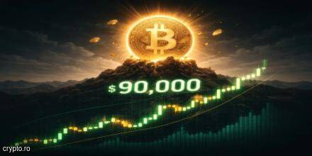 Va reuși Bitcoin să spargă și să se mențină peste 90.000 $?