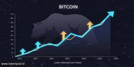 비트코인, 2025년 ‘숨겨진 약세장’ 통과…10년 상승장 진입하나
