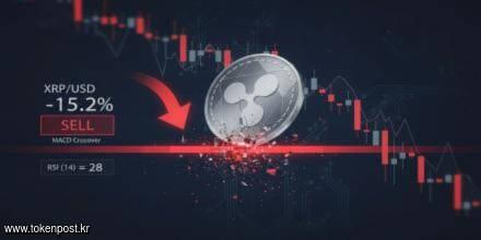 XRP, ETF 호재에도 25% 급락…1.90달러 지지선 붕괴