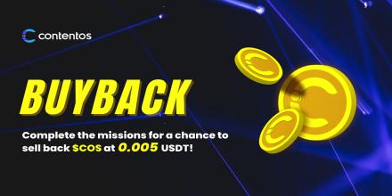 $COS Buyback Campaign: Sell $COS Back at 0.005 USDT & Share a $5,000 USDT Pool!