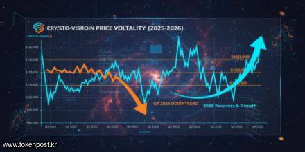 비트코인($BTC), 2025년 4분기 23% 급락…전문가 '2026년 8만~14만 달러 박스권 안착 가능성'