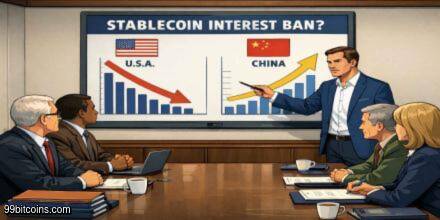 Coinbase Says Stablecoin Interest Ban Gives China the Advantage