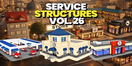 Service Structures Vol. 26: Luxury Restaurant, Martial Arts Dojo, and Fish Market Arrive in Upland