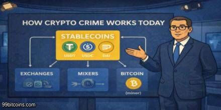 Stablecoins Now Power Most Crypto Crime, Not Bitcoin