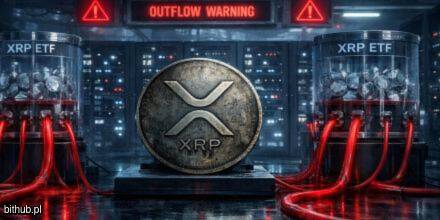 Spadek ceny XRP wyzwala pierwsze w historii odpływy z funduszy XRP ETF w USA