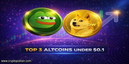 Top 3 Altcoins Under $0.1 to Watch in 2026: One Is Up 300% Already