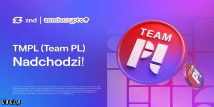 Token TMPL (Team PL) już wkrótce na zondacrypto!