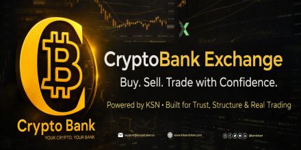 CryptoBank Exchange Powered by KSN