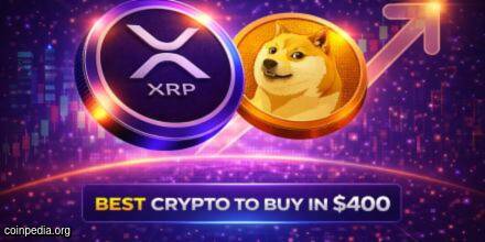 Best Crypto to Buy With $400? Investors Rotate From Dogecoin and XRP Into This New Crypto