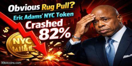 Obvious Rug Pull? Here’s Everything About Eric Adams’ NYC Token Crashed 82%