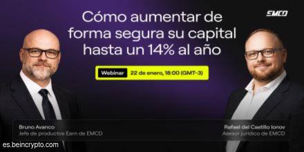 EMCD y BeInCrypto anuncian webinar educativo sobre crecimiento responsable del capital en cripto