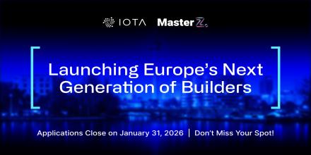 MasterZ × IOTA Launch Europe’s Next Generation of Builders