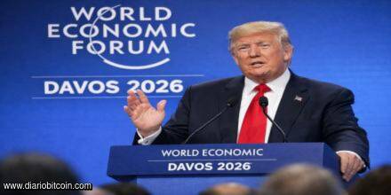 Davos 2026: Trump promete firmar “muy pronto” ley cripto y no usar fuerza militar en Groenlandia