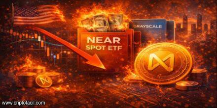 Grayscale pede ETF de NEAR enquanto altcoins caem forte