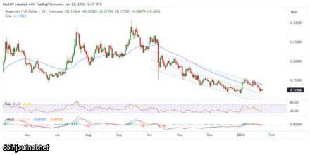 Dogecoin price forecast: No respite for bulls as DOGE drops to $0.12