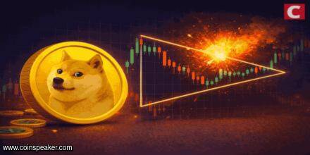 Dogecoin Price Prediction: When This Triangle Breaks, the Next Move Could Be Violent